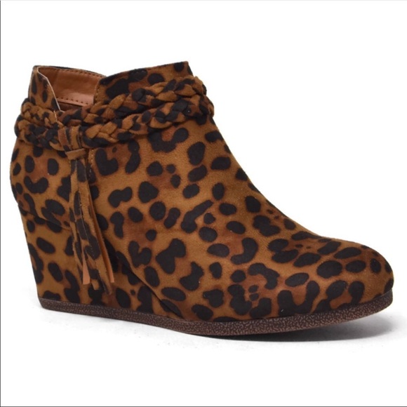 Shoes | New Swede Leopard Wedge | Poshmark
